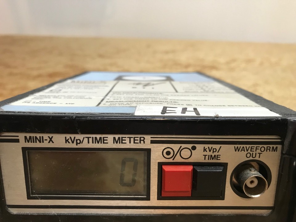 Read RTI Mini PMX KVp Time xray meter fluke victoreen RMI Radcal ...