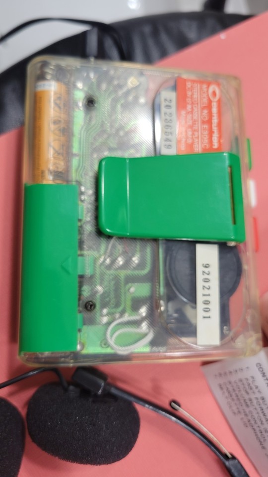 Vintage Centurion E305C Personal Stereo Cassette Player 7UP NOS Tested ...