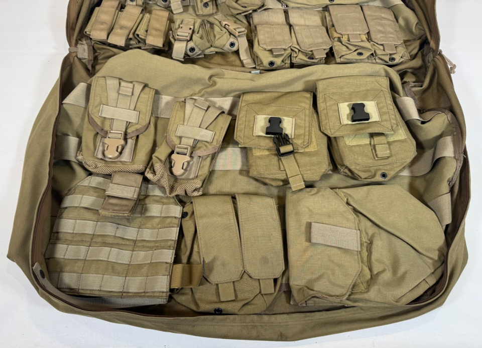 Eagle Industries SFLCS Deployment Bag Loadout Kit w/Pouches Khaki | eBay