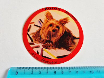 Autocollant Miss Florette Kores Timbre Adhesive Vintage 80s Original | eBay