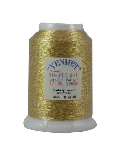 Yenmet Metallic Embroidery Thread 1000 meters (NEW) | eBay
