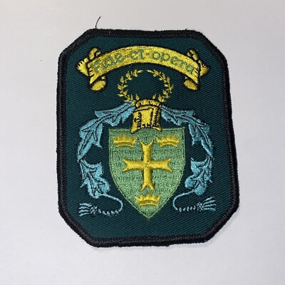 Fide Et Opera Scottish Patch | eBay
