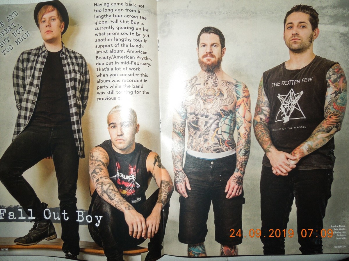 Fall Out Boy Tattoo Designs
