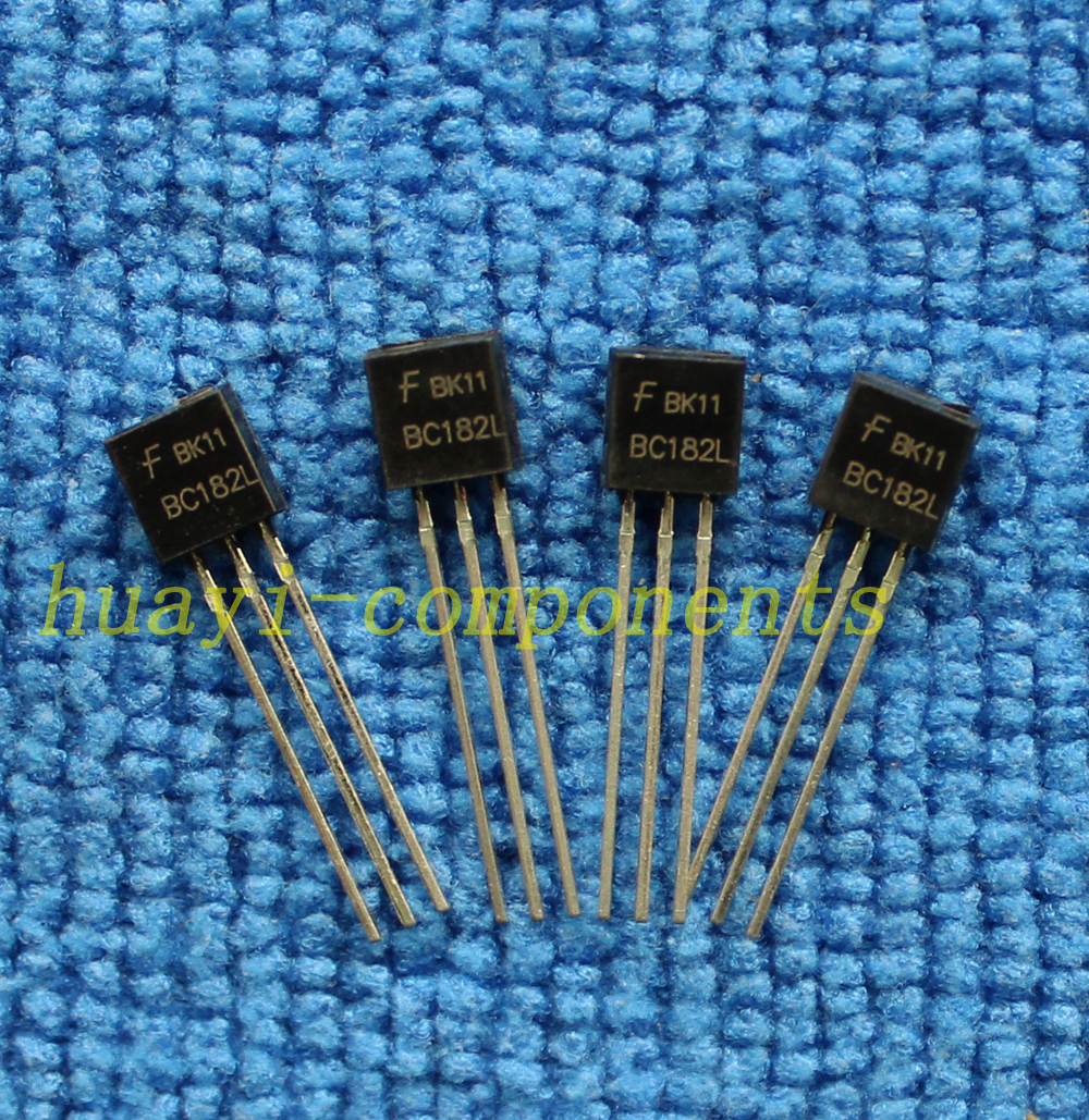 10pcs BC182L TRANSISTOR NPN 50V 100MA TO-92 182 BC182 | eBay