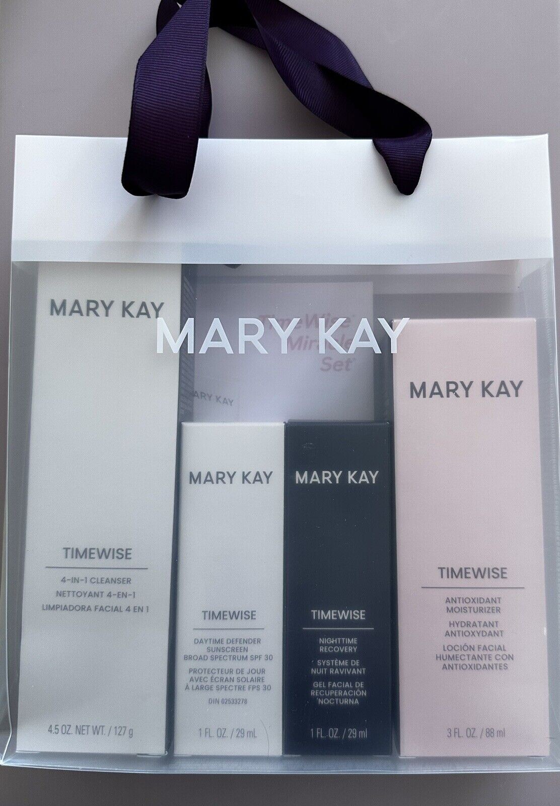 Mary Kay TimeWise Miracle Set - Newly Released 01-2025-Combo To Oily ...