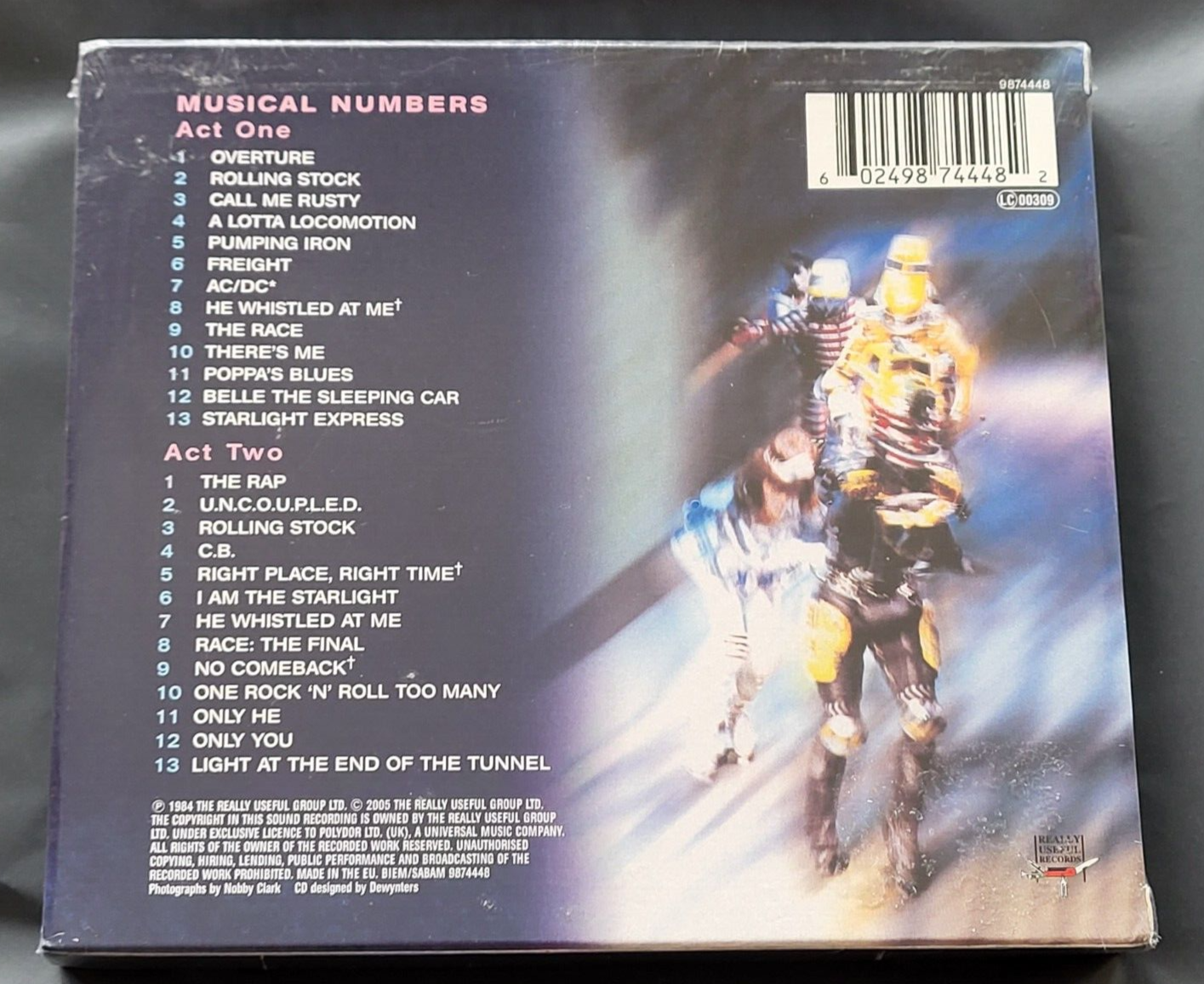Starlight Express CD - Original Cast Recording - NEW SEALED Andrew ...