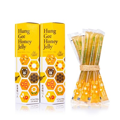 Hung Gee Taiwan Honey Jelly 19g x 10/ Box x 2 宏基 蜂蜜果凍條 # | eBay Australia