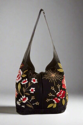 Johnny Was Workshop Black Tallisto Bucket Bag W09524-O | eBay