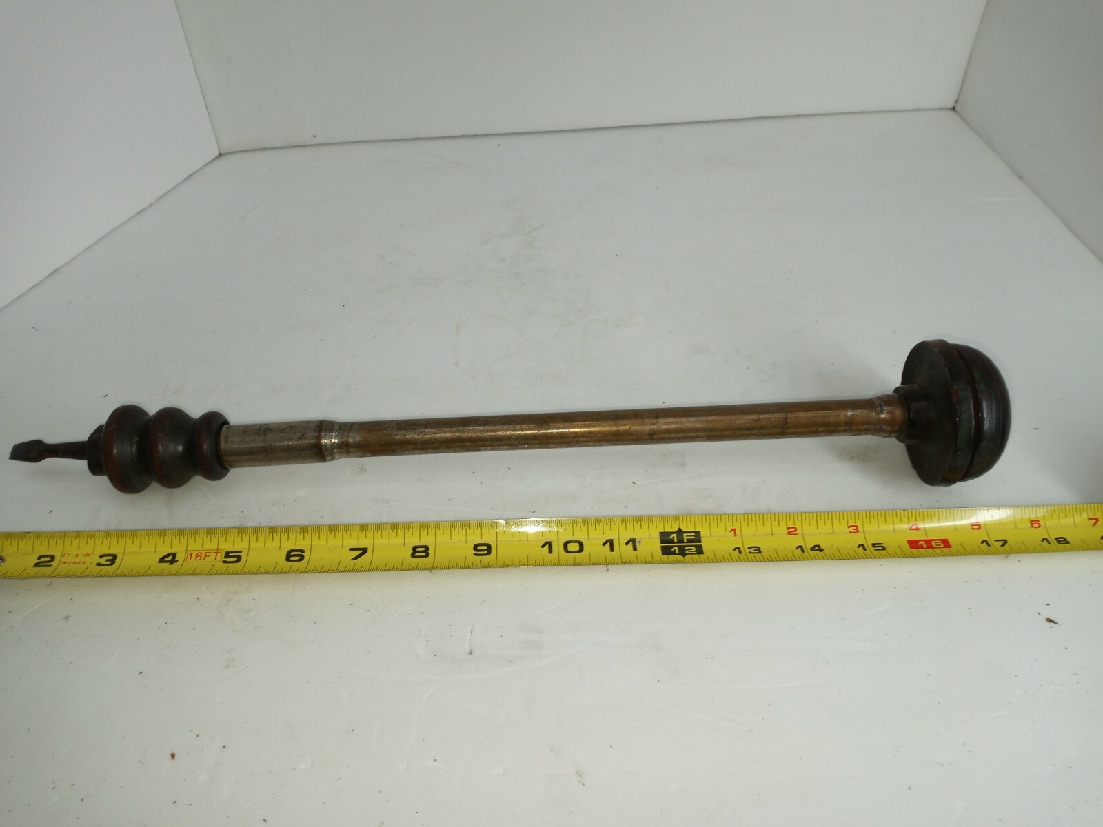 Vintage A.H Reid Archimedean Push Drill Screwdriver Lignum Vitae Knob ...