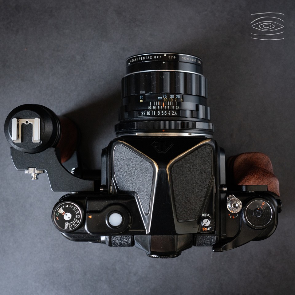 Wood Camera Hand Grip For Pentax 67 6X7 6*7 Left and Right Handle ...