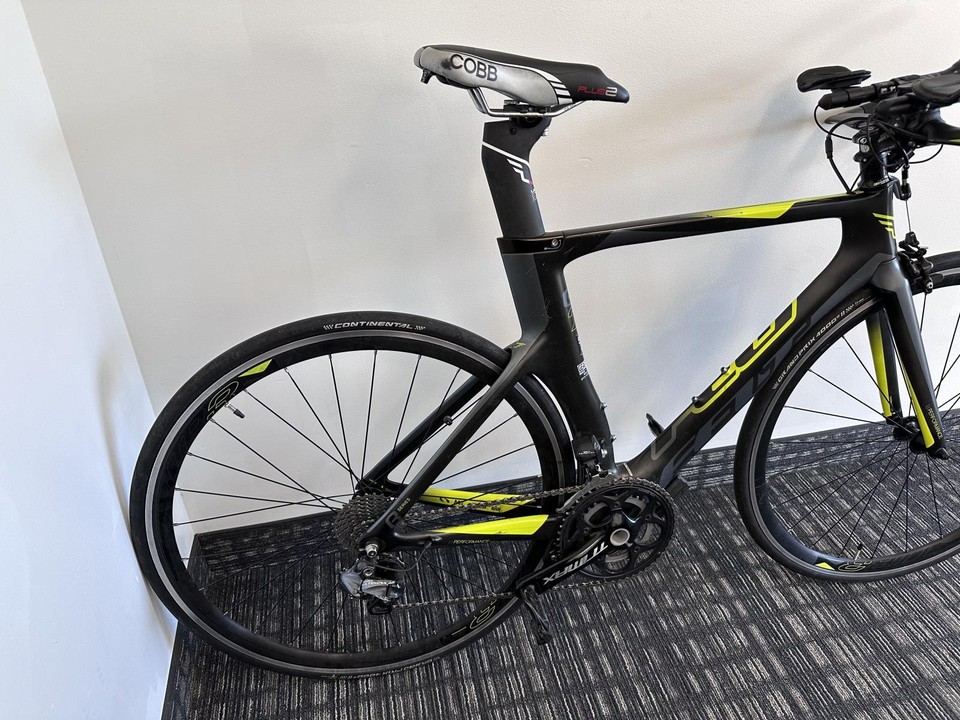 2015 Felt B2 Bicycle - Black/Neon - 51 Centimeters, Cobb Plus 2 Saddle ...