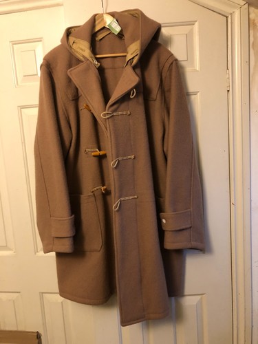 WW2 British Army Navy Duffle Coat, Monty - Size XL | eBay