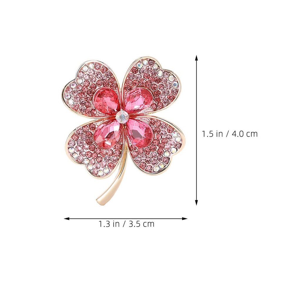 Rhinestone Brooch Irish Pin Crystal Brooches for Women Creative Pins ...