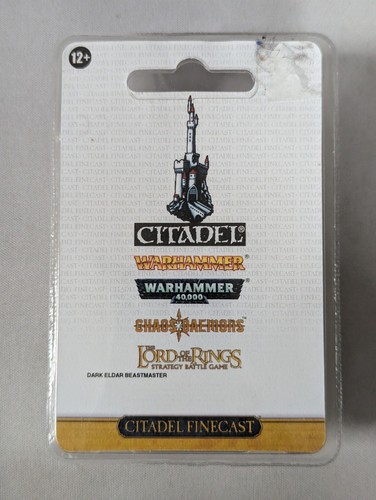 Warhammer 40k Dark Eldar/Drukhari Beastmaster on Skyboard NIB New OOP ...