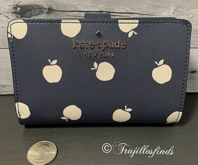 Kate Spade New York Staci Medium Compact Bifold Wallet K8304 New P1 | eBay