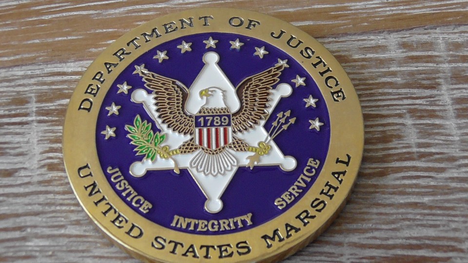 Dept Of Justice United States Marshal Challenge Coin #B757 | eBay