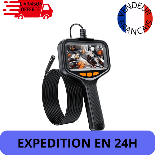 Caméra Inspection Endoscope HD 1080p Portable Mobile Flexible Accès ...