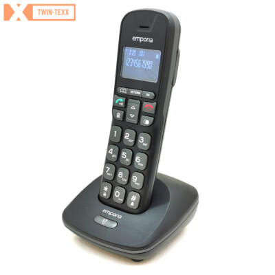 Schnurlos DECT Analog Telefon mit großen Tasten Senioren Telefon | eBay.de