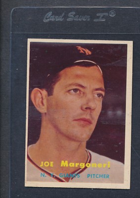 1957 Topps #191 Joe Margoneri Giants EX *2881 | eBay