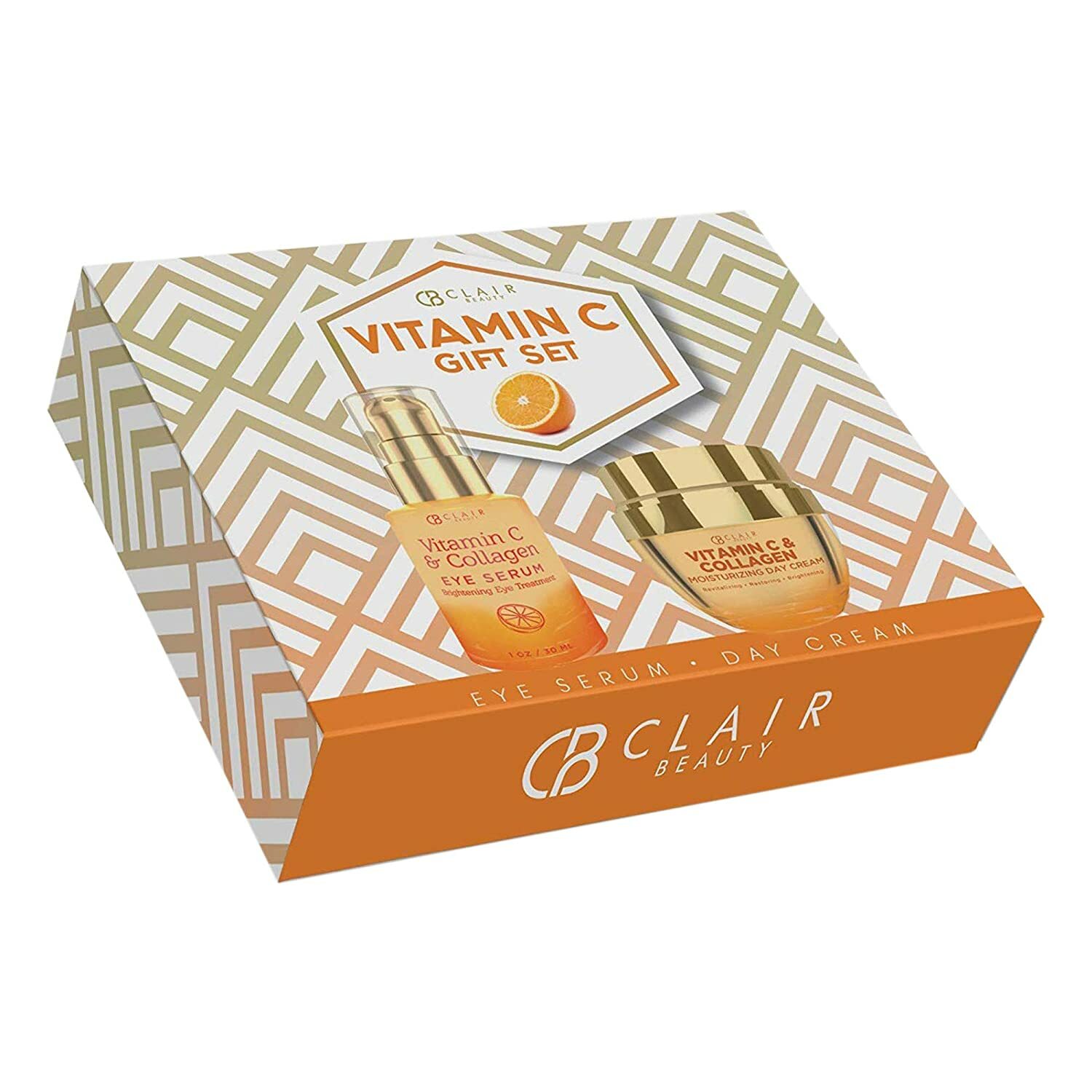 Clair Beauty Vitamin C Day Cream & Eye Serum Collection | eBay