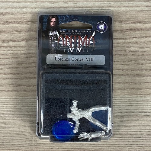 LORENZO CORTES VIII ANIMA TACTICS SAGA II RISE MINIATURE BEYOND FANTASY ...