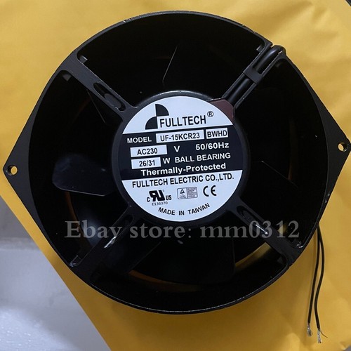 FULLTECH UF-15KCR23 BWHD AC230V 26/31W Axial cooling fan | eBay