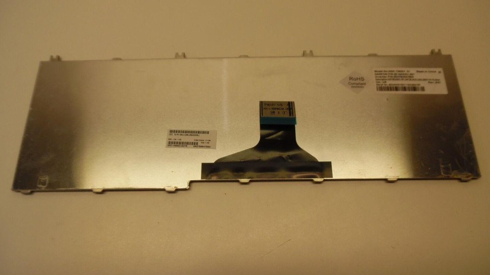 OEM Toshiba Satellite C655-S5212 - Black US Keyboard - V000210270 ...