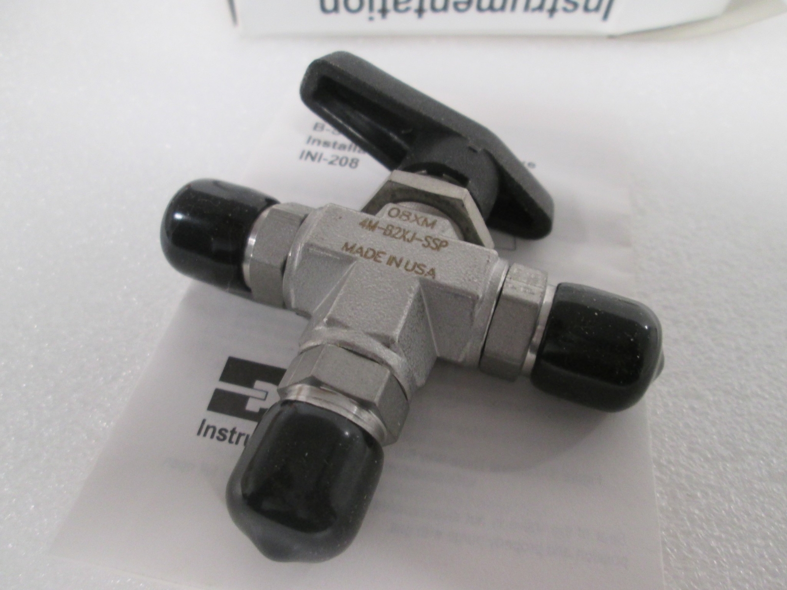 Parker, Ball Valve, 4M-B2XJ-SSP, 3-Way B- Series Valve, New | eBay UK