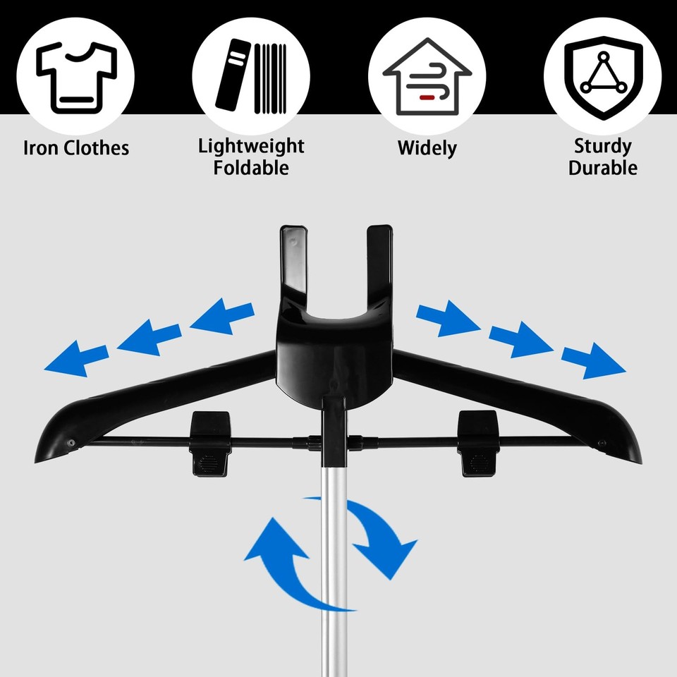 Iron Steam Stand, Steaming Clothes Hangers, Handheld Garment Steamer ...