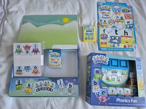 Alphablocks Cbeebies phonics And Magnetic Pack Home schooling | eBay