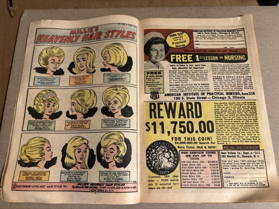 Modeling with Millie #28 Chili Millie The Model (Marvel Comics December ...