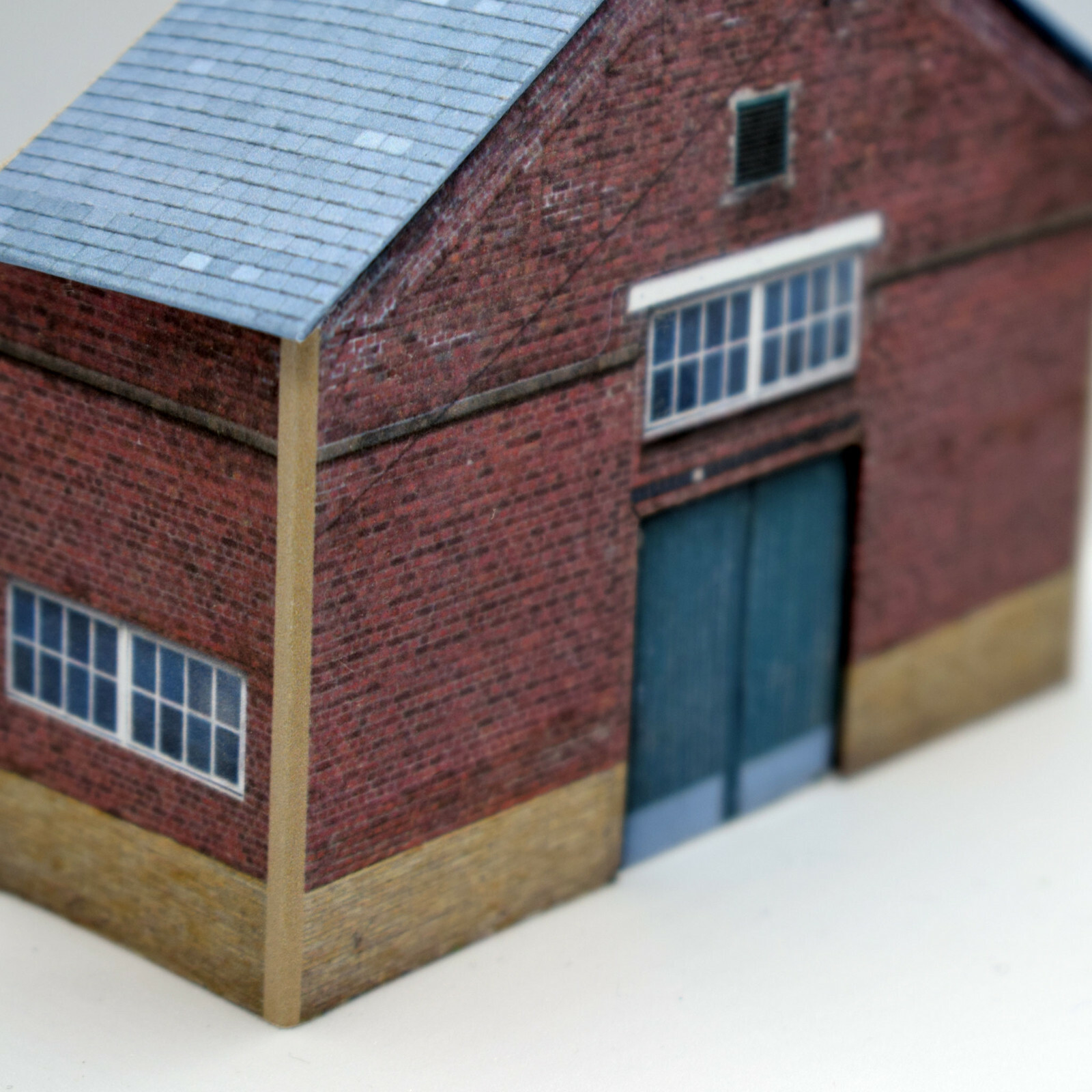 Low Relief Card OO Gauge Industrial Buildings Pack of 5 1/76 scale ...