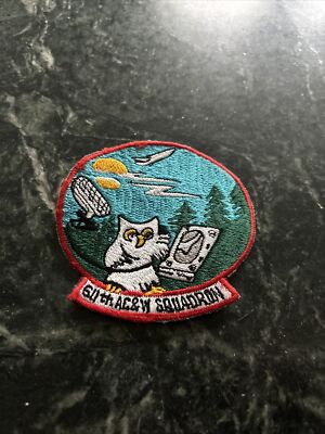 USAF 611th AIRCRAFT CONTROL WARNING RADAR SQUADRON PATCH Rare Vtg 3” | eBay