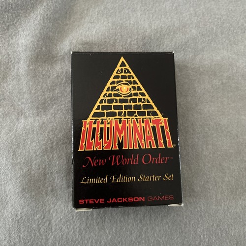 STARTER SET LIMITED 1st 1994 Illuminati INWO Card Game New World Order ...
