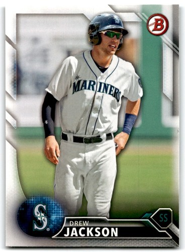 2016 BOWMAN PROSPECTS DREW JACKSON SEATTLE MARINERS #BP19 | eBay