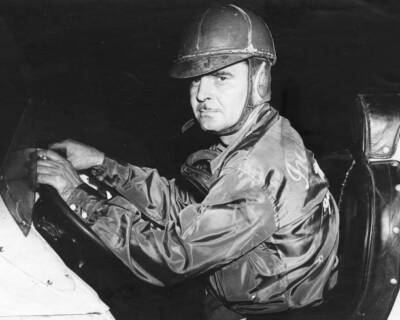 Mel Hansen Race Driver Motor Racing Old Photo | eBay Australia