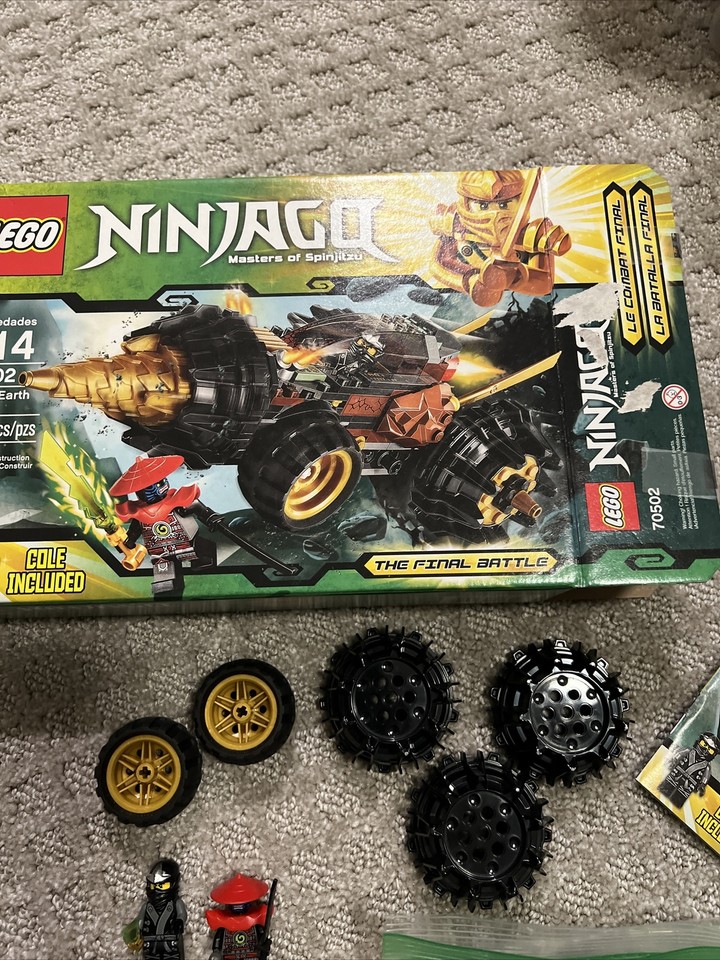 LEGO NINJAGO: Cole's Earth Driller (70502) 673419190312 | eBay