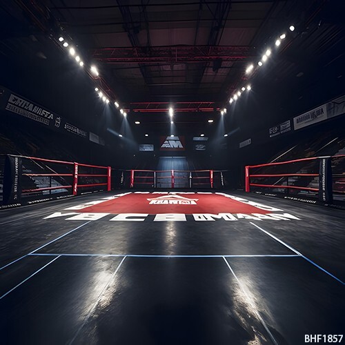 10'x10' CP Boxing Stadium Scenic Microfiber Fabric background backdrop ...