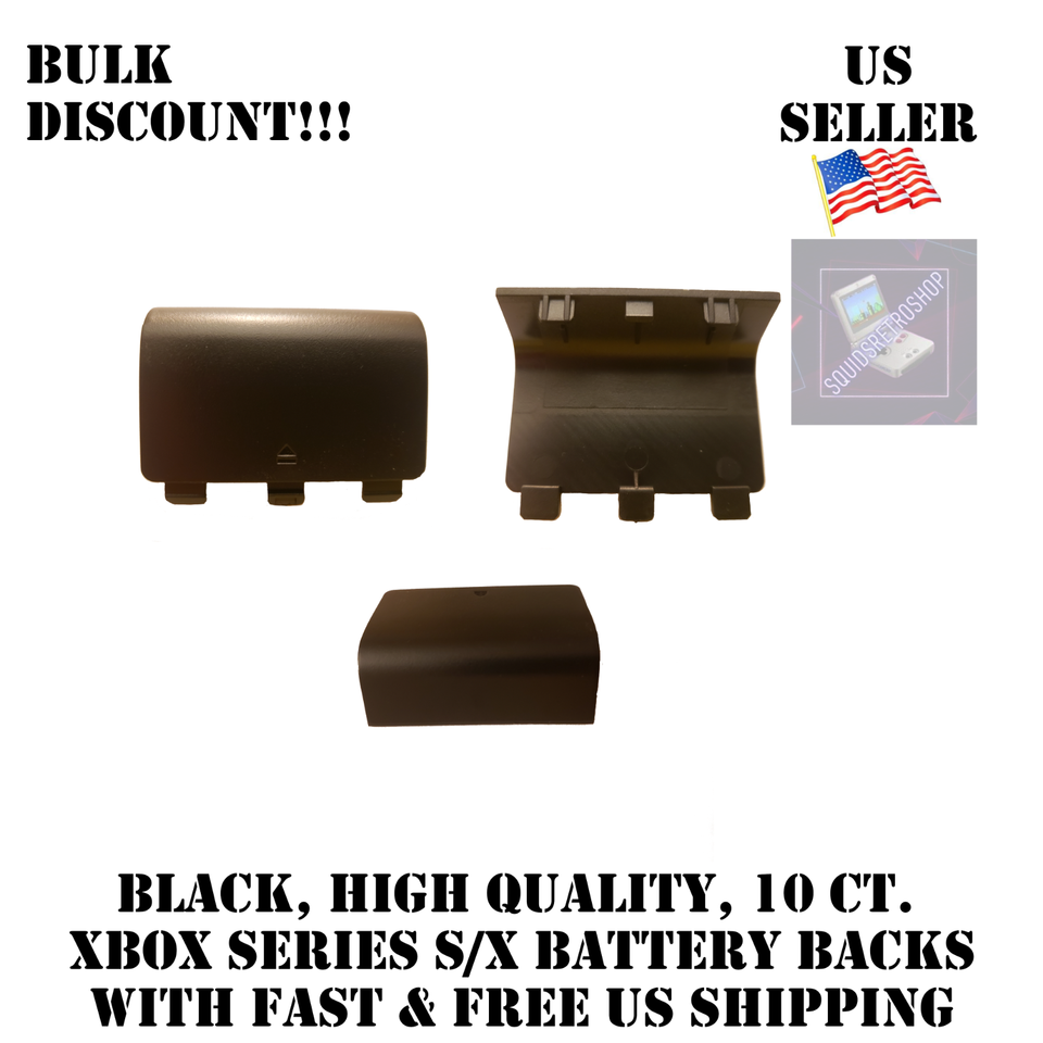 Battery Back Cover Lid Controller Replacement XBOX Series S X Black ...