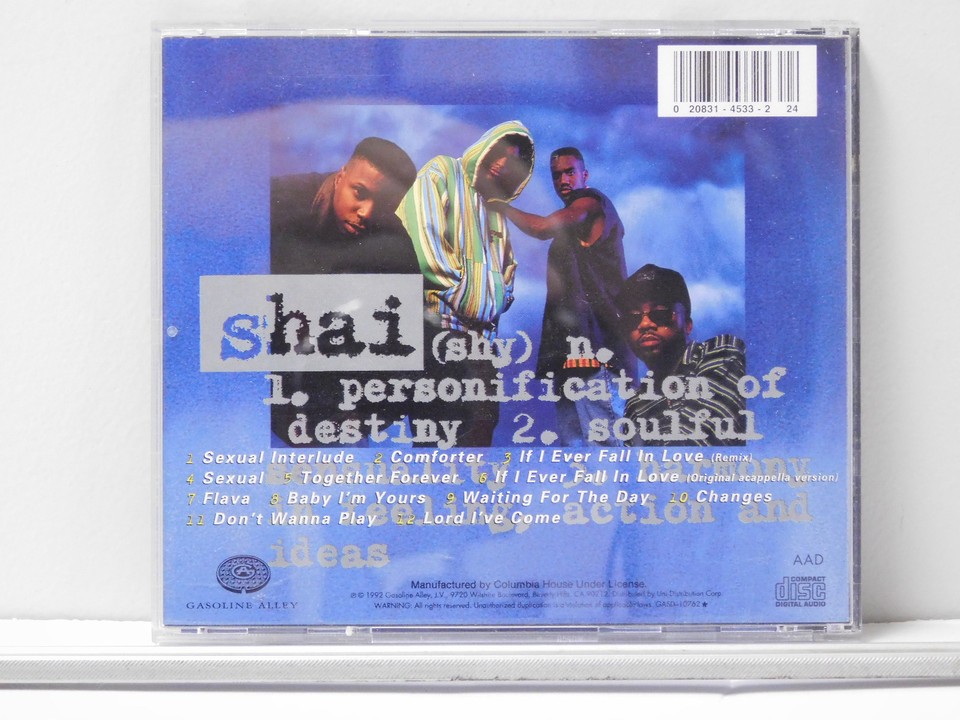 Shai If I Ever Fall In Love CD 1992 Gasoline Alley R n B Soul | eBay