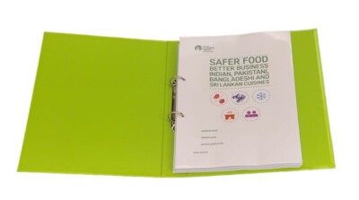 Safer Food Better Business Indian SFBB Caterers Pack & 12 Month Diary ...