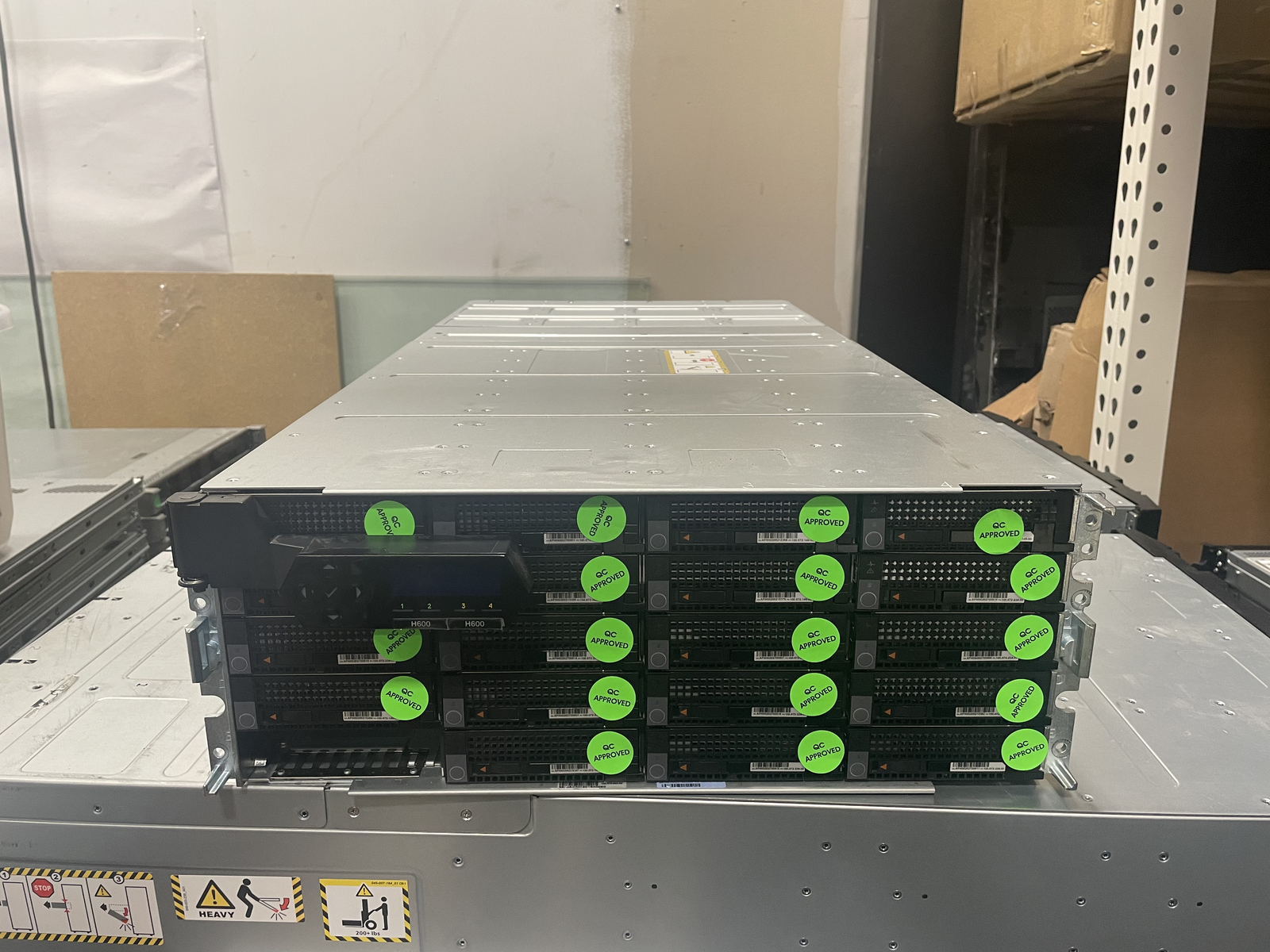 EMC ISILON H600 4x NODES 256GB 4x 1.6TB SSD 120x 1.2TB 005052048 | eBay