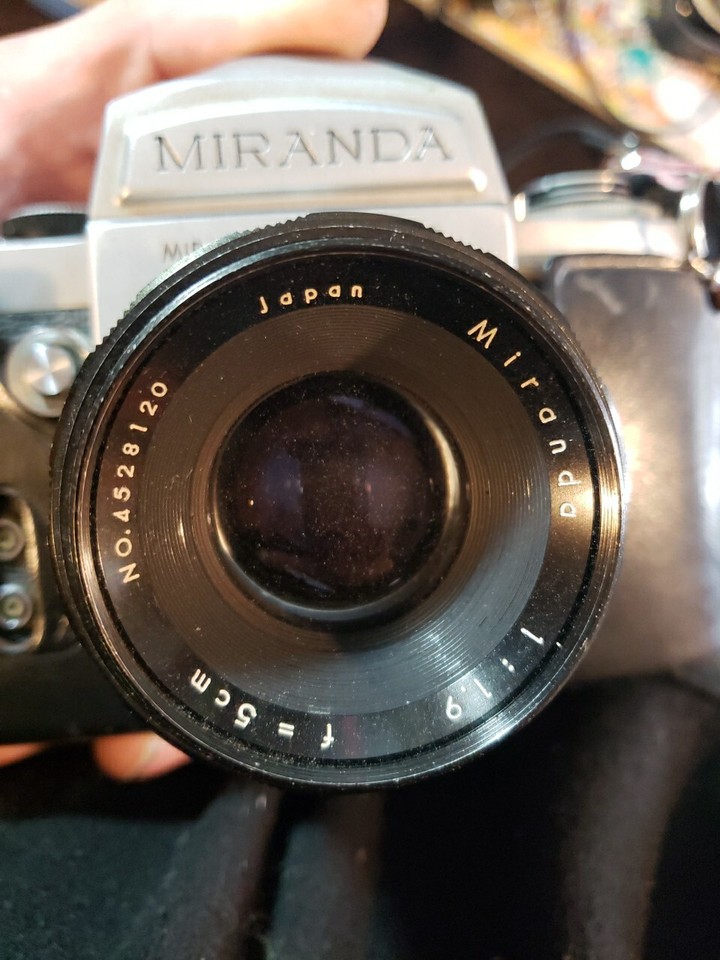 Miranda 687038 Vintage 35mm Camera W/Soligor f=5 cm 1:19 Lens + Tons ...