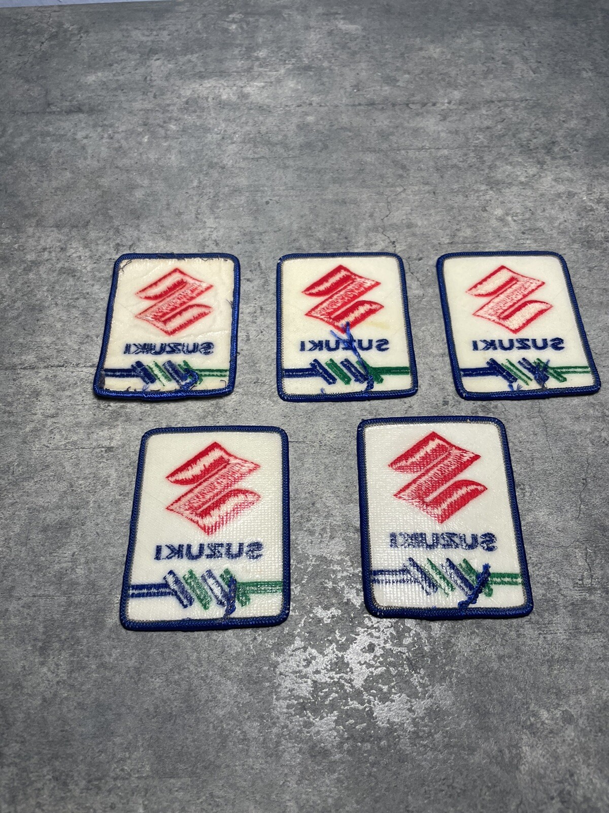 Lot of 5 Vintage Suzuki Motorcycle Patches | eBay