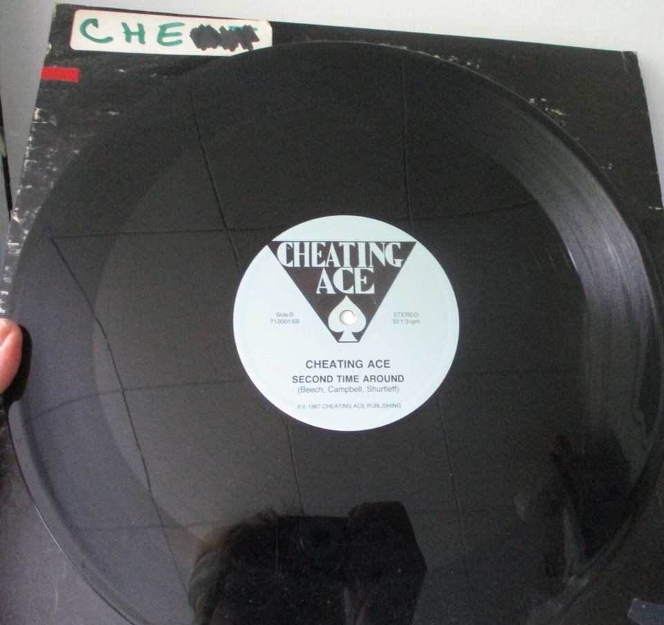 Cheating Ace Record LP Vinyl Jason Campbell, Kevin Shurtleff, Justin ...