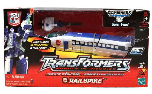 Hasbro Transformers RID 2001 RAILSPIKE r.i.d. Action Figure for sale ...