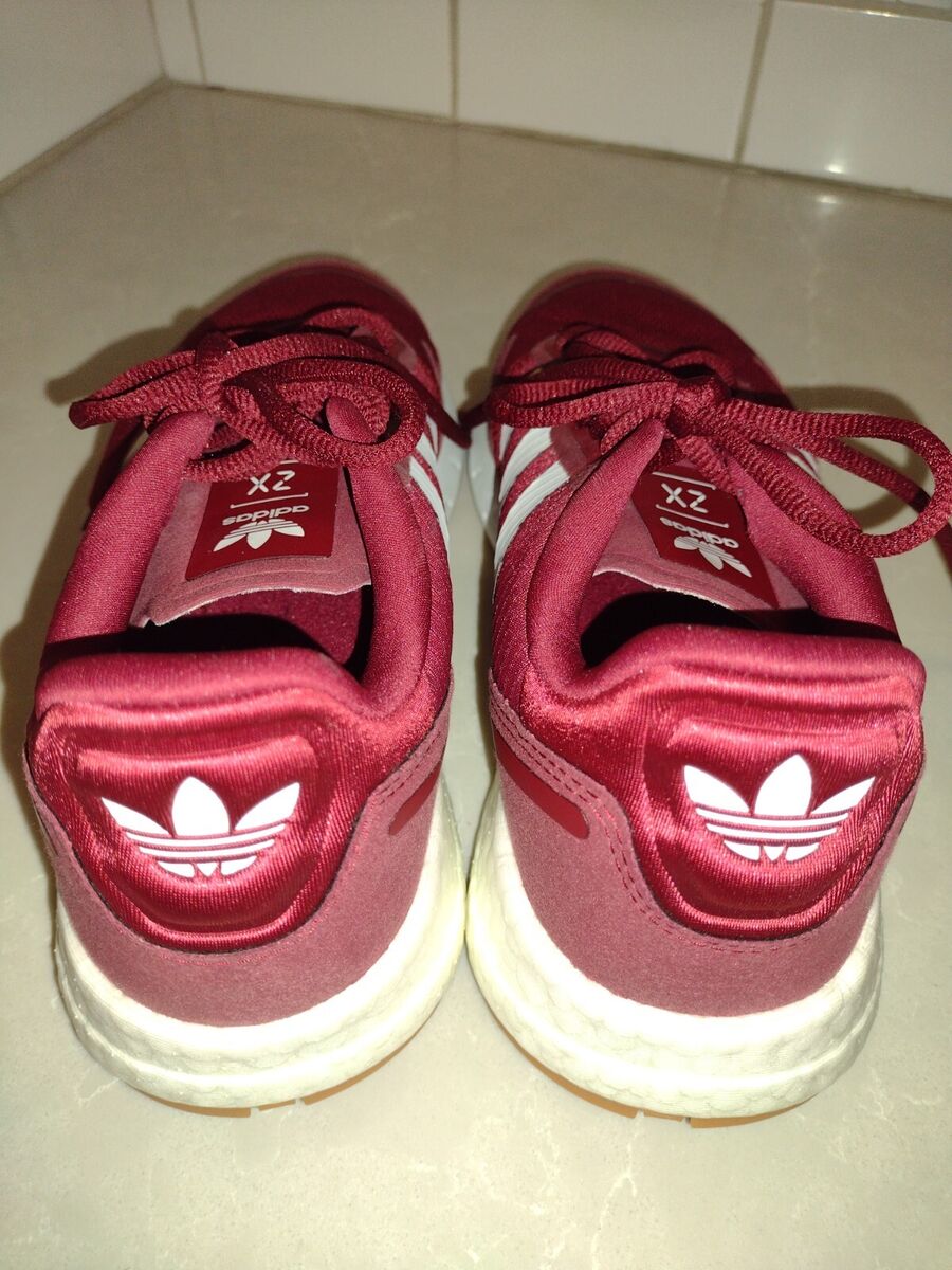 Adidas ZX 1K Boost Collegiate Burgundy/Cloud White-Gum Adidas ZX 1K Boost Collegiate Burgundy/Cloud White-Gum
