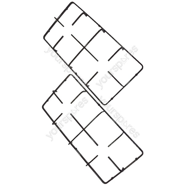 Fits Hygena Universal Cooker Gas Hob Pan Support Stand 230mm x 475mm x ...