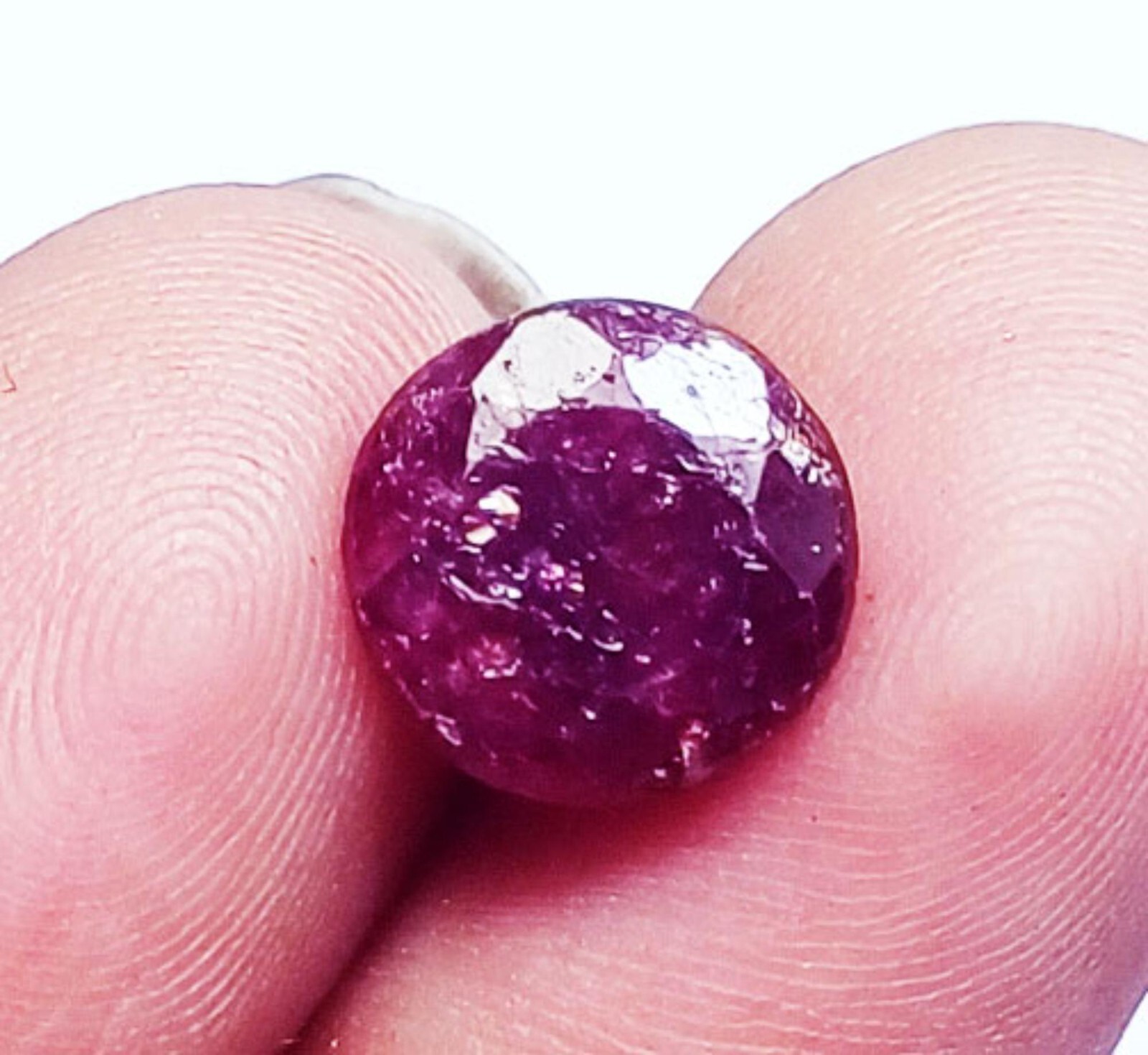 3.10 Ct 100% Natural Red Ruby Certified Loose Gemstone With Free Gift ...