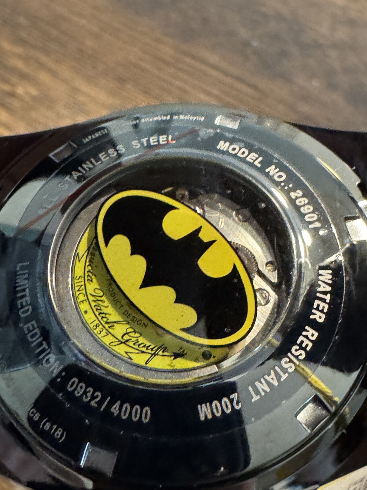 Invicta 26901 DC Comics Batman Stainless Steel Automatic Men's Watch ...